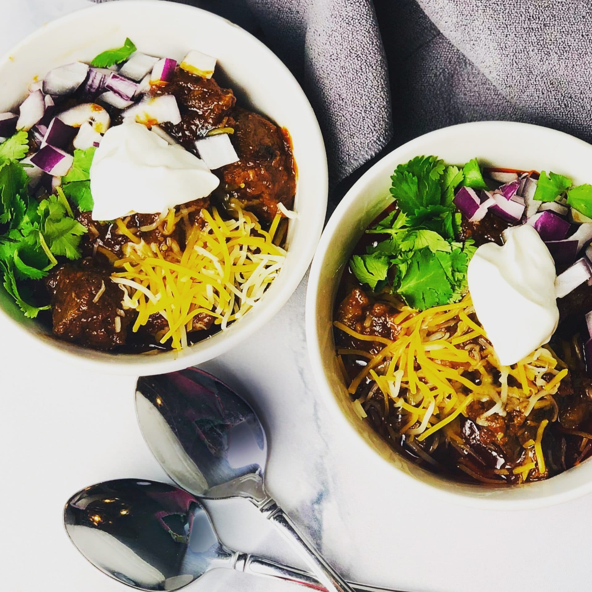 Big Beef Chili ~ The Kellie Kitchen