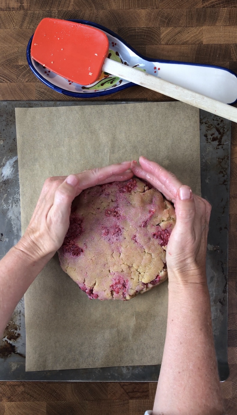 Keto Raspberry Scones - Berry season calls for this keto breakfast treat!